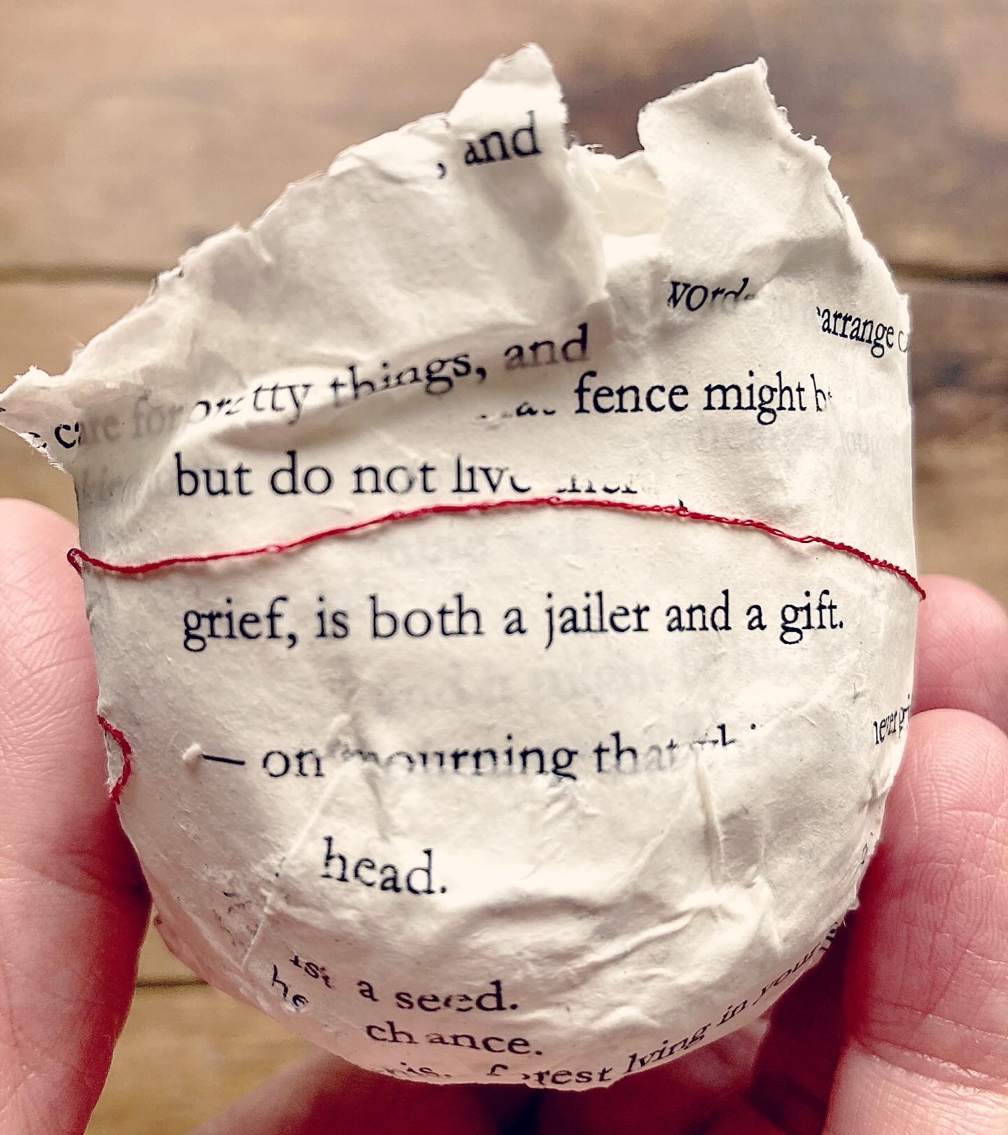 Vessel Number 2. A Nod To Grief. – liezel graham